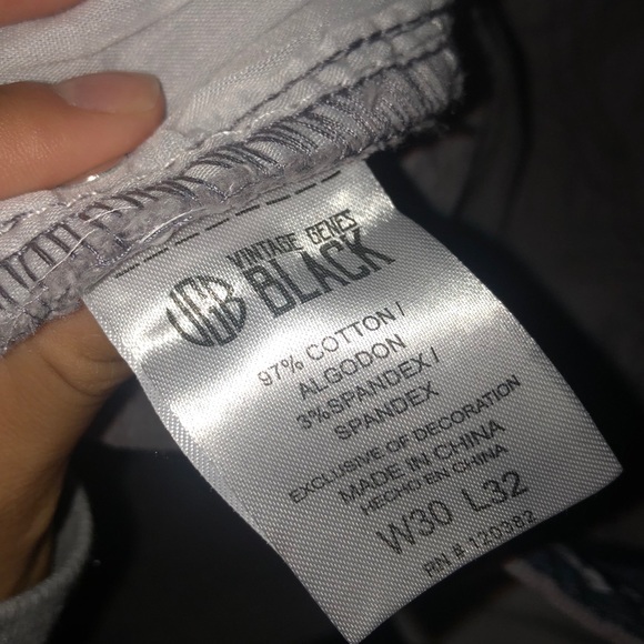 Vintage Genes Black | Jeans | Vintage Genes Black | Poshmark